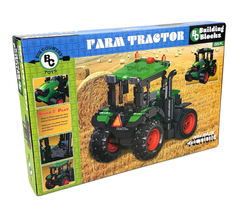 Big Country - Building Blocks 295-Piece Farm Tractor – Cattlemunns Ranching